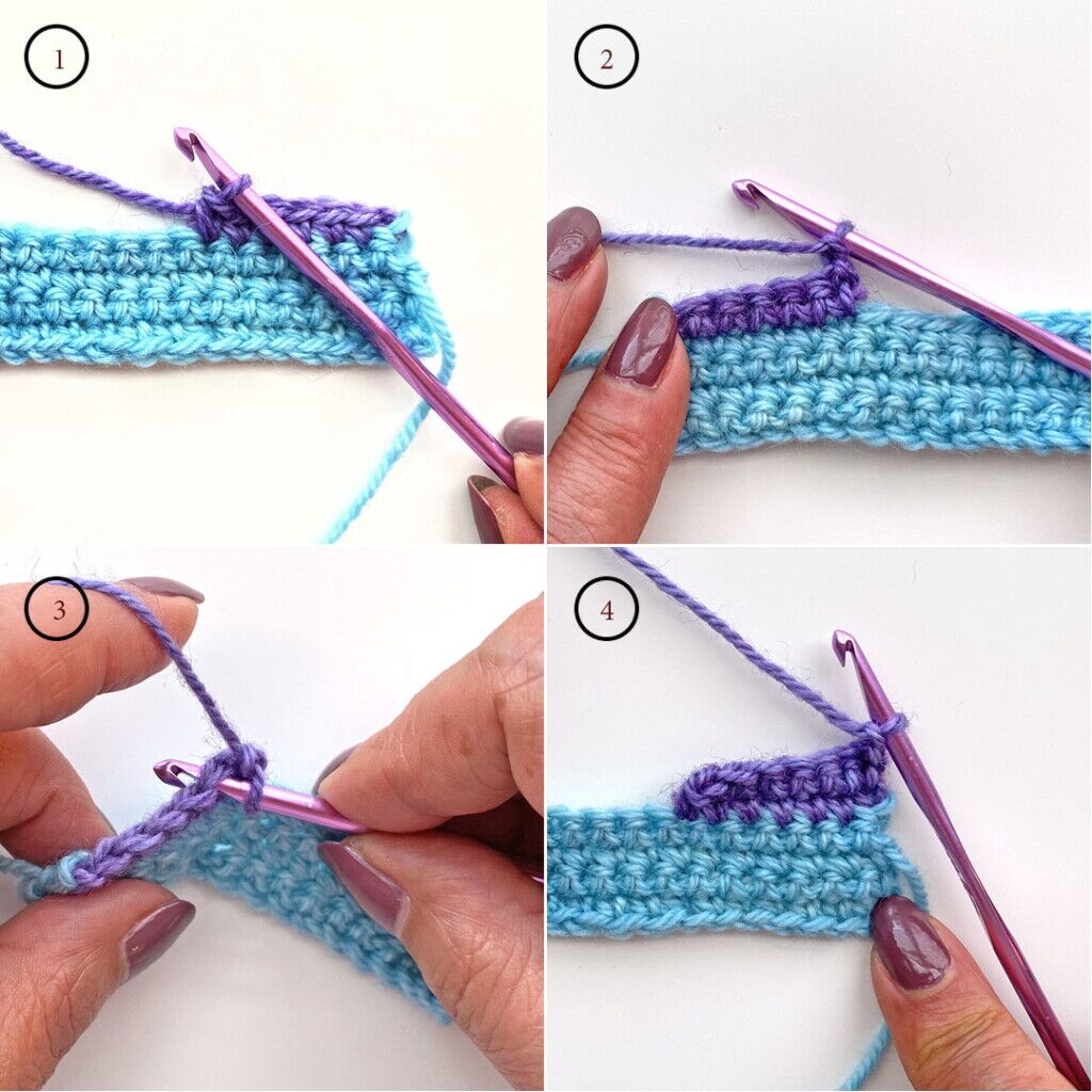 How to Crochet Short Rows: Step by Step Tutorial