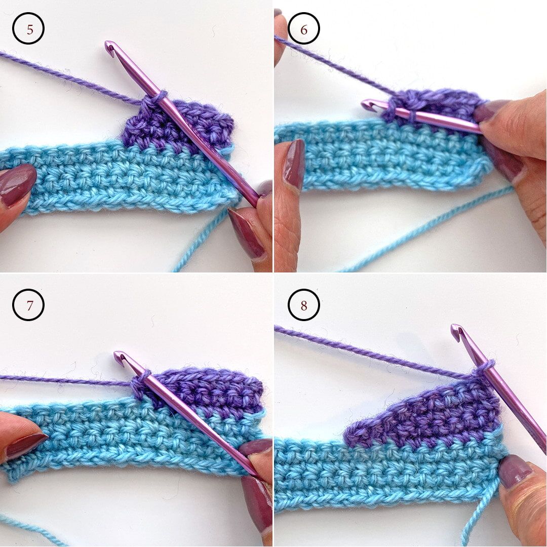 How to Crochet Short Rows: Step by Step Tutorial