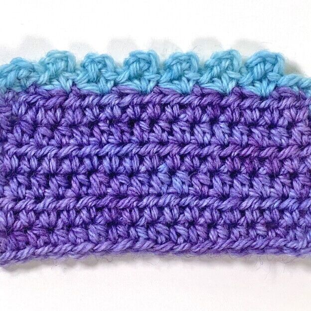 Crochet a Scalloped Border Four Ways